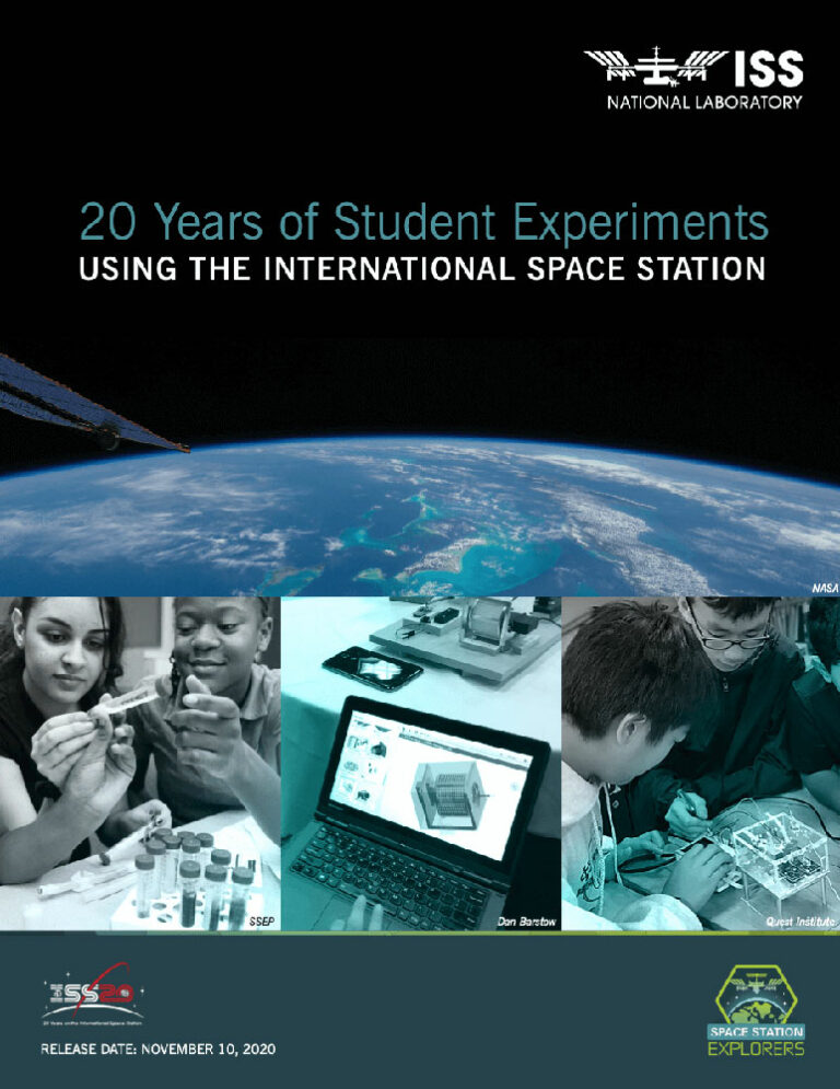 20 Years of Student Experiments Using the ISS - ISS National Lab