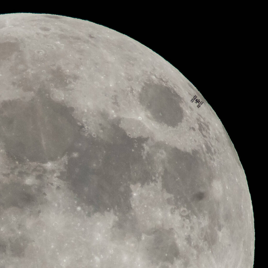 ISS Transits the Full Moon - ISS National Lab