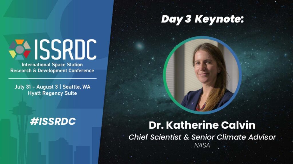 NASA Chief Scientist Katherine Calvin ISSRDC
