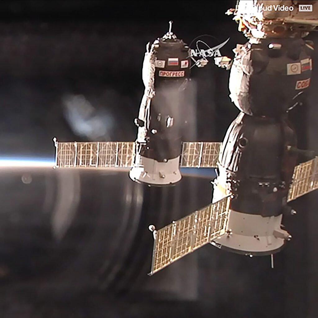 Russian Spacecraft Delivers Station Supplies