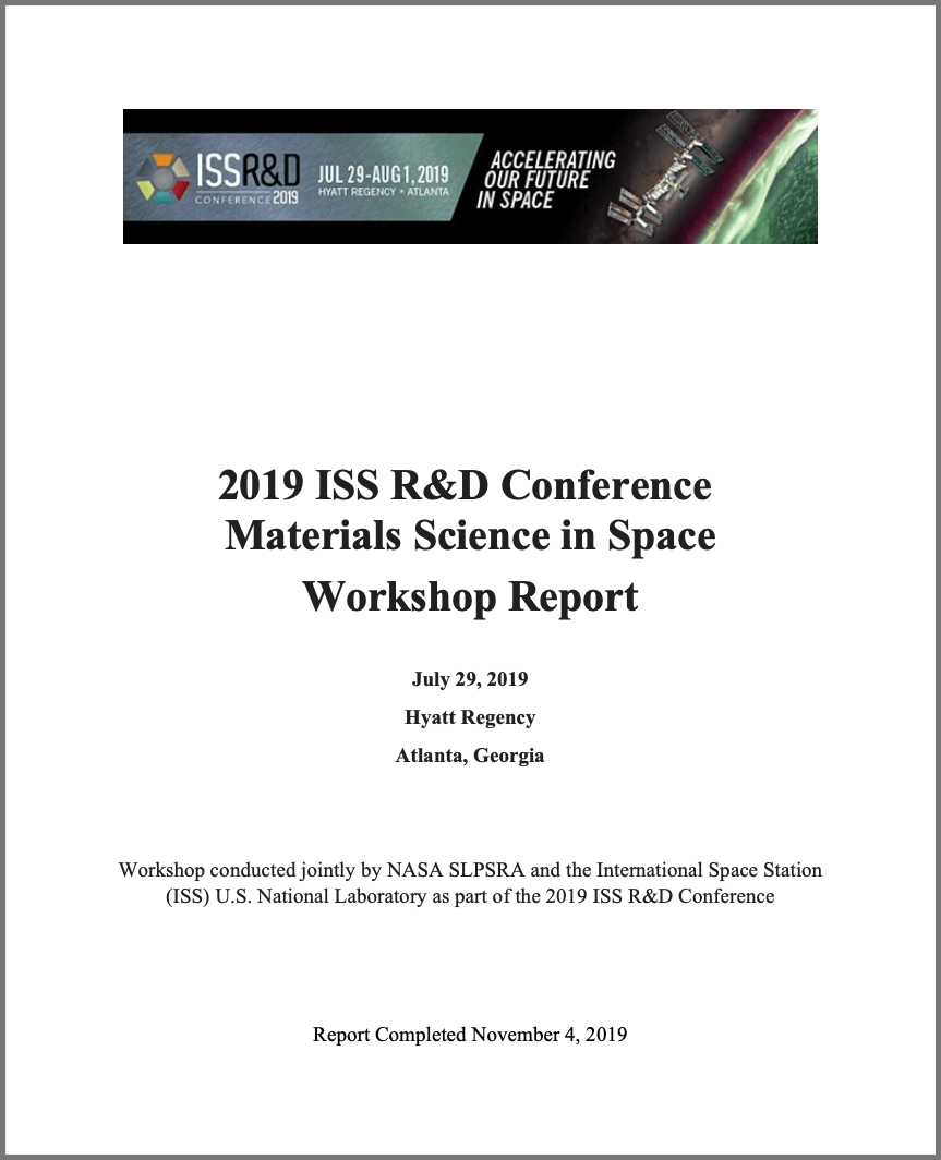 Research Reports - ISS National Lab