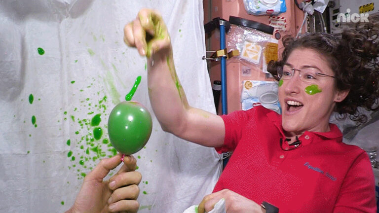 Nickelodeon Sends Slime in Space